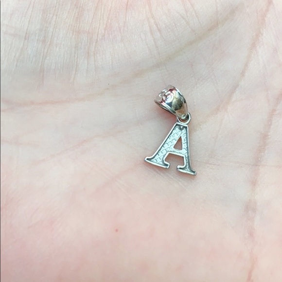 Element Shine | Jewelry | Fine Silver Mini Small Initial Letter P ...